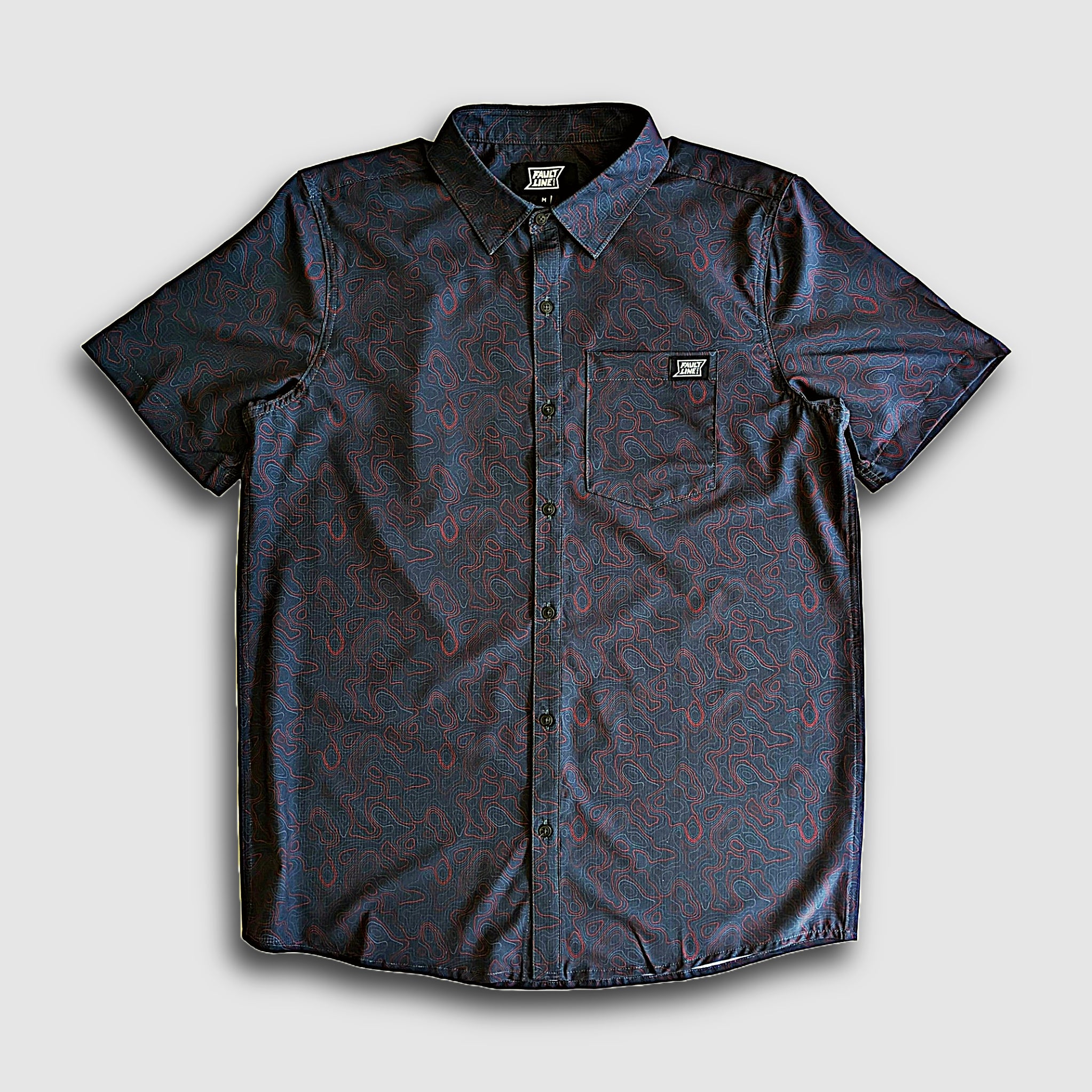 carbon button down